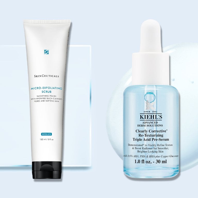 products for face texture